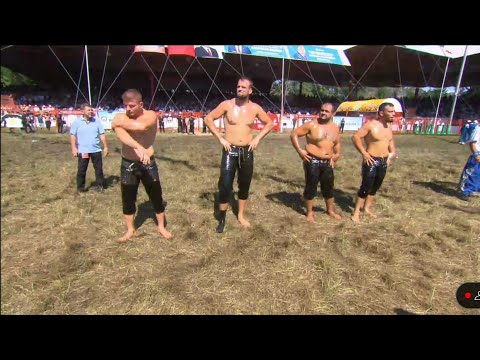 Yusuf Cen Zeybek - Mehmet Yeşil Yeşil - Yarı Final - 662. Tarihi Kırkpınar Yağlı güreşleri