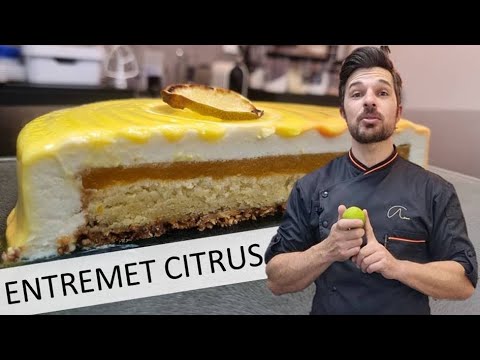 Entremet Citrus de limão Taiti, Siciliano e Tangerina - YouTube