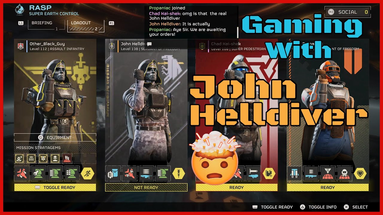 Helldivers 2 | Is That John Helldiver... YES!!! - Hardest Difficulty, Super Helldive 10 Gameplay ...