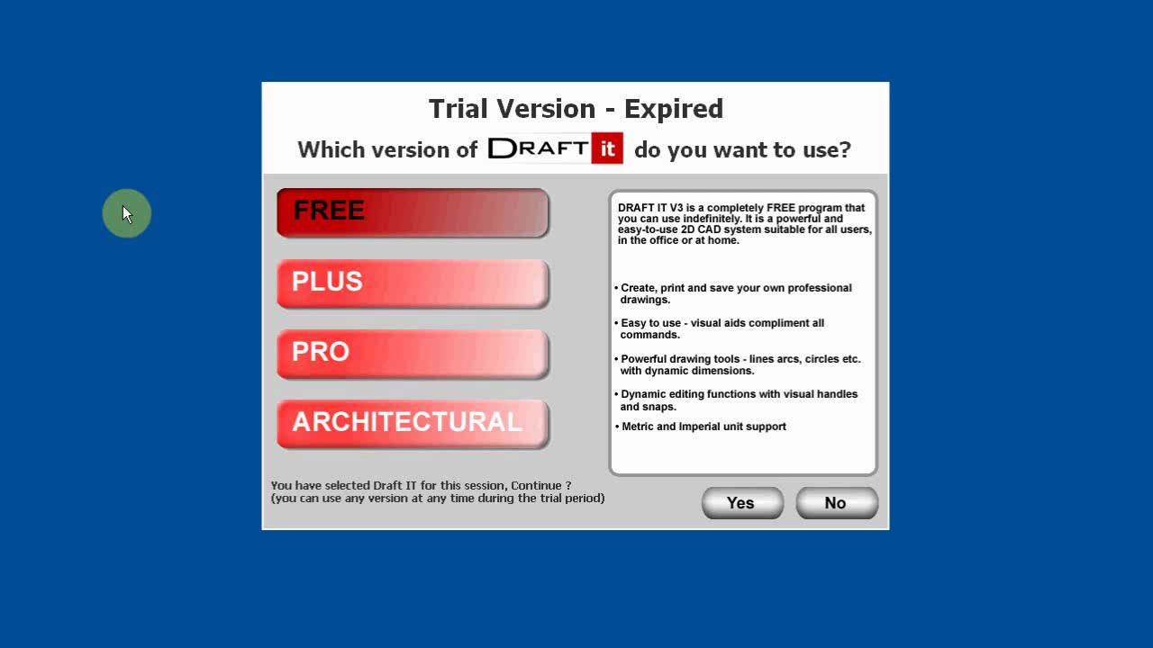 DRAFT IT starting and activating the free version - YouTube
