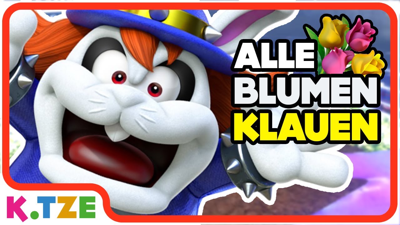 Spewart will alle Blumen 💐😳 Super Mario Odyssey für Kinder | Folge 8 ...