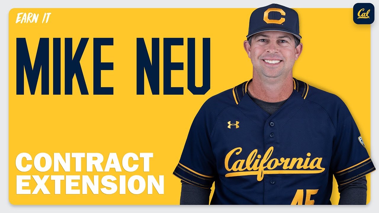 Cal Baseball: Mike Neu Extension - YouTube