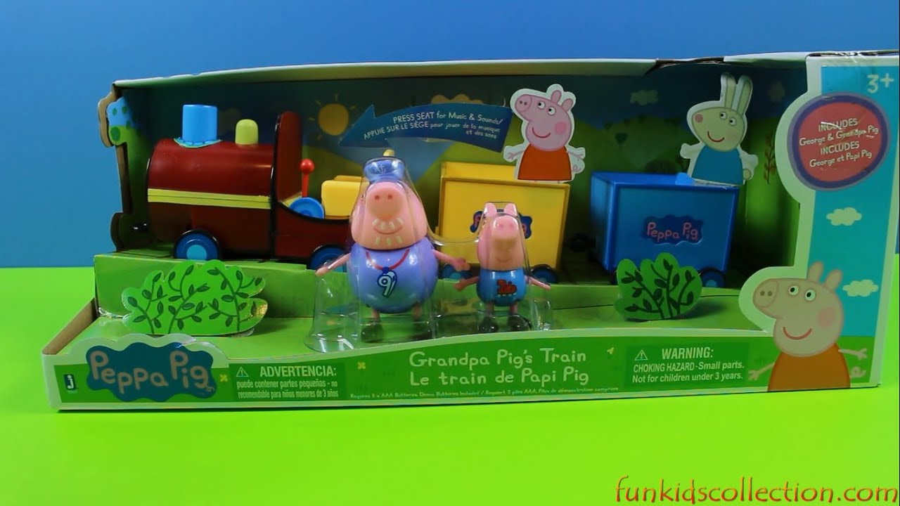 Nga Seriali Derrkucja Peppa: Treni Loder i Gjyshit Derrkuc - YouTube