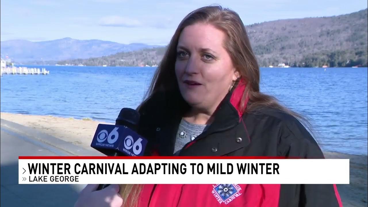 Sam Coplin 21424 Lake Georges Winter Carnival Adapting To A Mild Winter Youtube