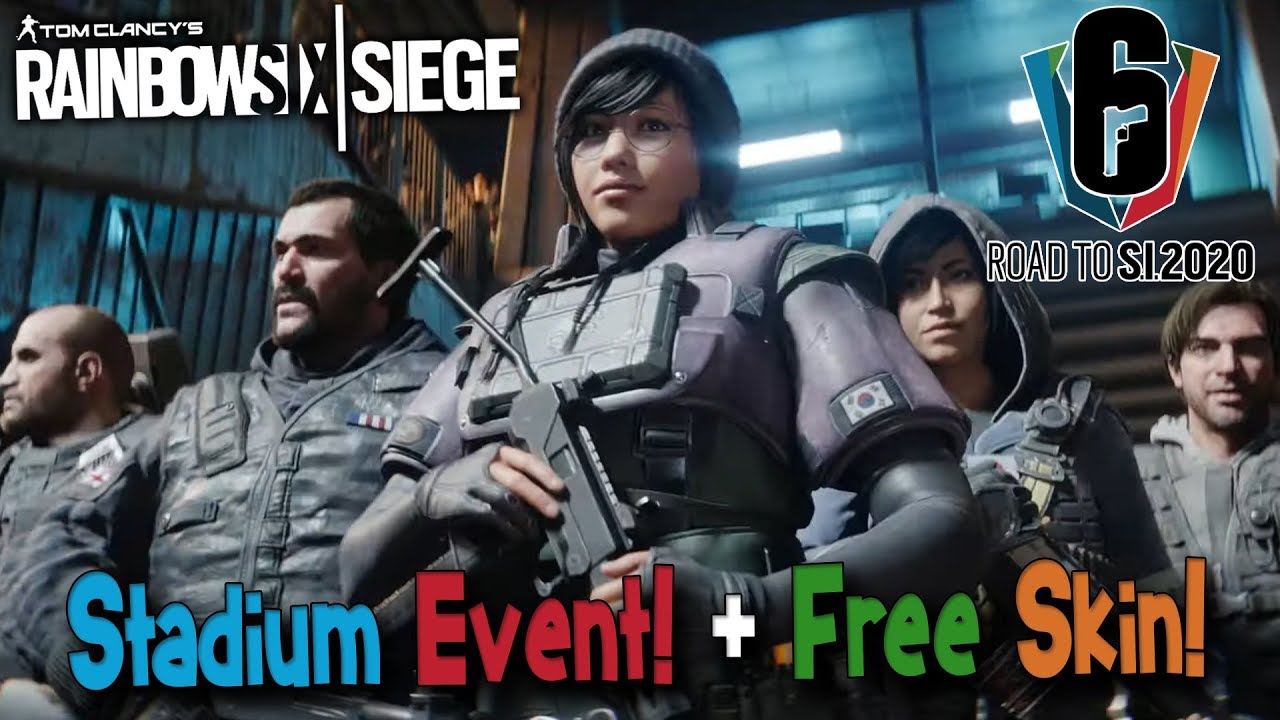 Six Invitational Stadium Event! Free Skin for MPX! | Rainbow Six Siege ...