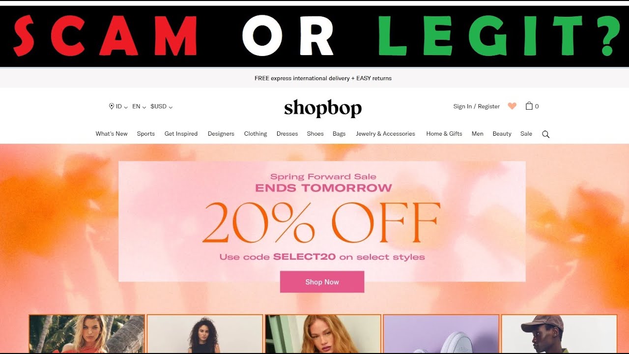 Is Shopbop Legit or a Scam? Shopbop.com Review - YouTube