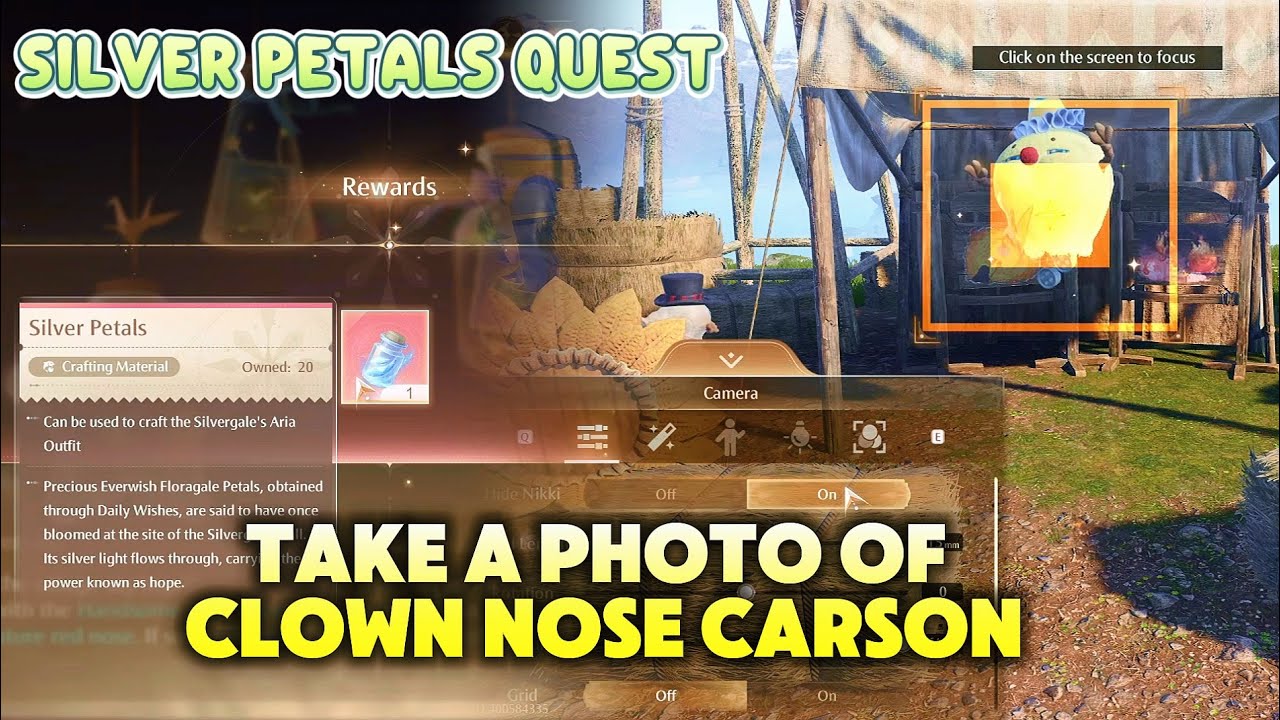 Take 0/1 Photo of Clown Nose Carson | Infinity Nikki - YouTube