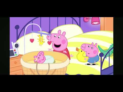 Peppa Singing To Baby Evie Sleep                           [LONG PEPPA PIG CLIP]