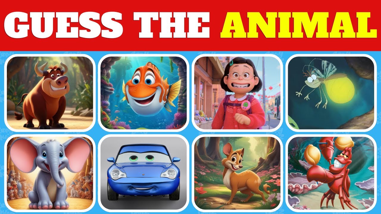 Disney Critter Challenge: Can You Guess the Animal? - YouTube