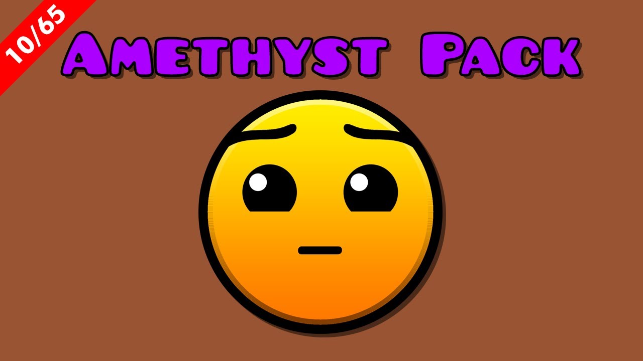 "AMETHYST PACK" (ALL LEVELS / ALL COINS) | Geometry Dash - YouTube