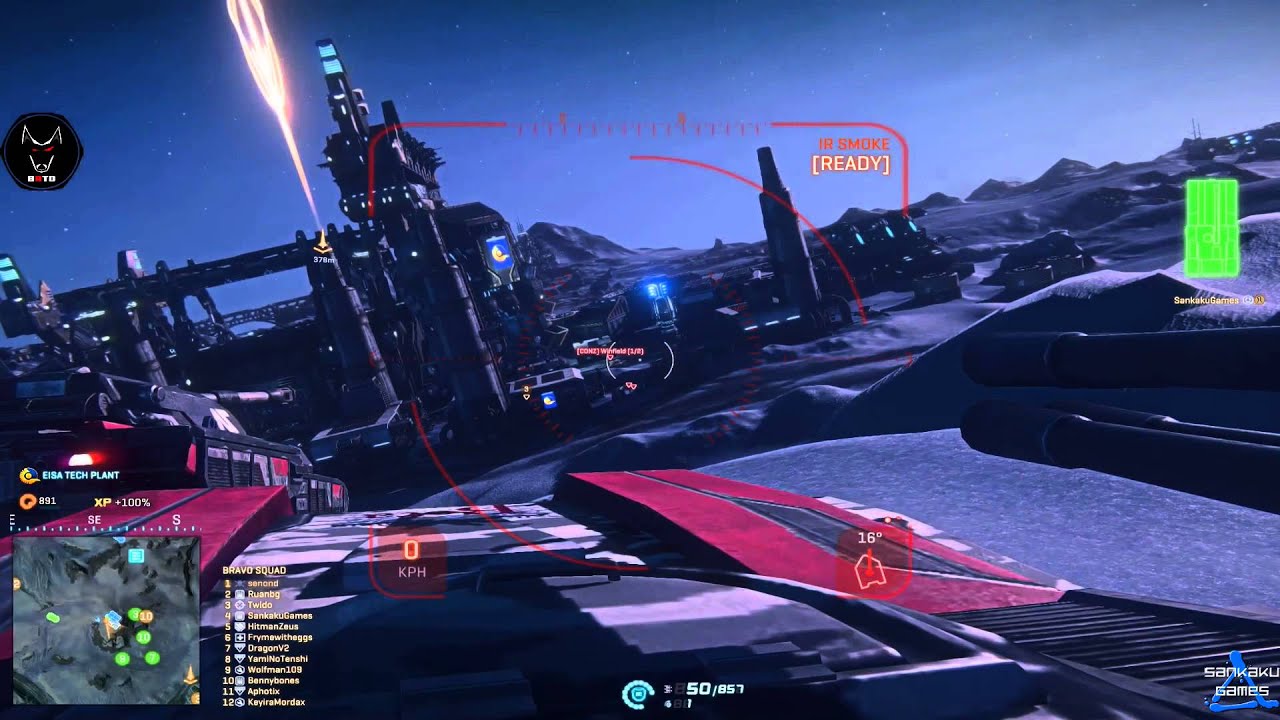 Planetside 2 - NC Infested Tech Plant - YouTube