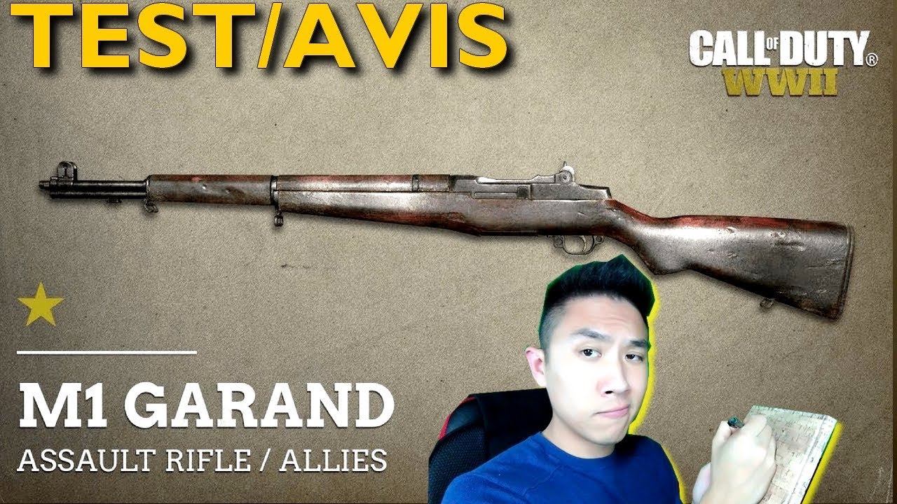CALL OF DUTY WW2 Fr - TESTS D'ARMES M1 GARAND - Gameplay Multiplayer ...