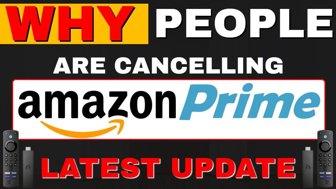 WARNING! WHY PEOPLE ARE CANCELLING AMAZON PRIME! - YouTube