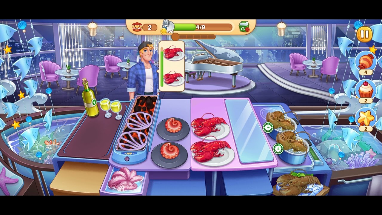 (R3+) Tasty Diary: Chef Cooking Game - My Town Level 40-44 - YouTube