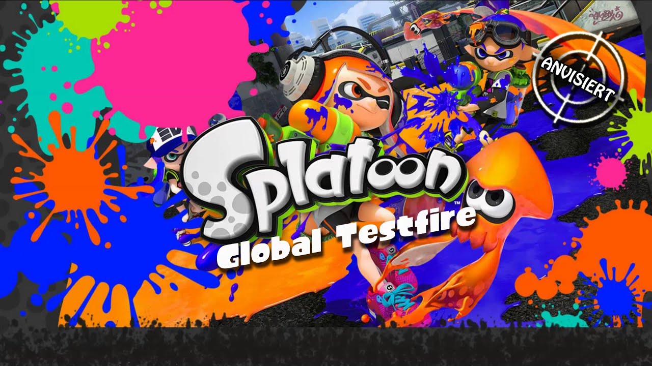 Anvisiert: Splatoon - Global Testfire #1 - Beta Ceck Splatoon [WII U ...
