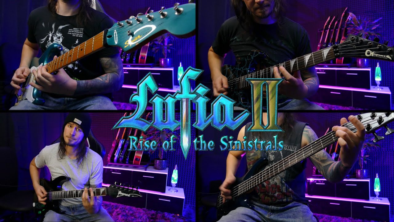 Lufia II Battle Theme Metal Guitar Cover - YouTube