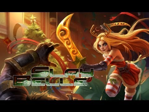 League Skins - Slay Belle Katarina (Ability Effects, Animations ...
