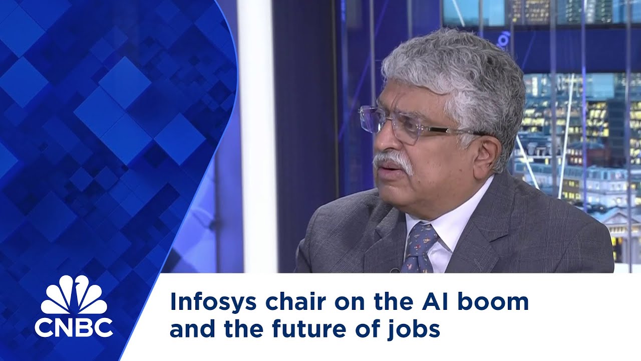 Infosys chair on the AI boom and the future of jobs - YouTube