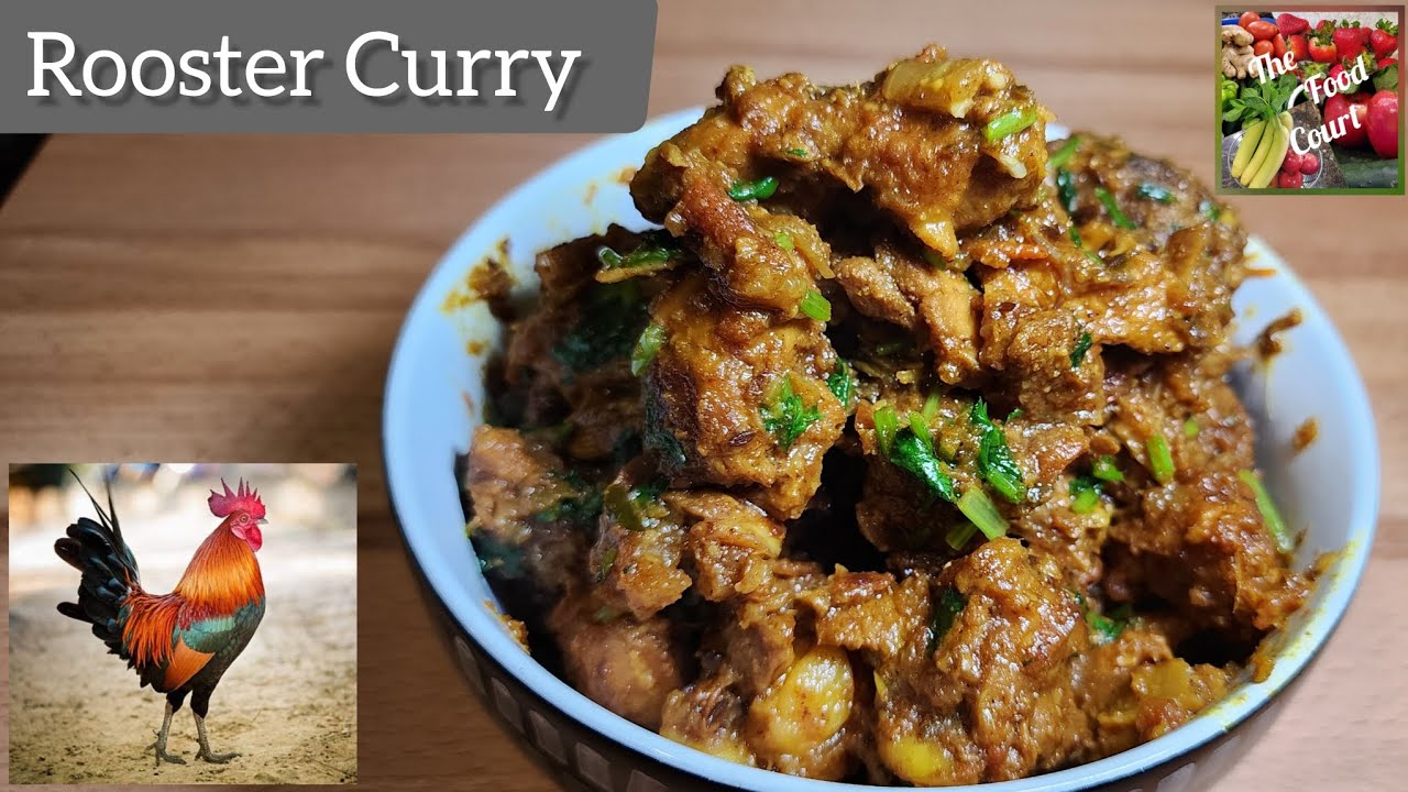 Rooster Curry in Tomato Paste | Old Rooster #farmrooster #freshrooster ...