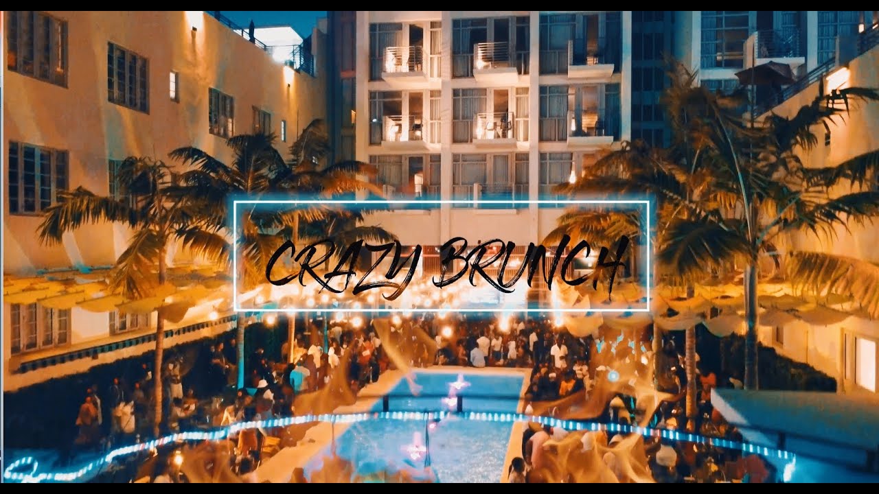 Cinematic Broll Afro Party in Miami Crazy Brunch - YouTube