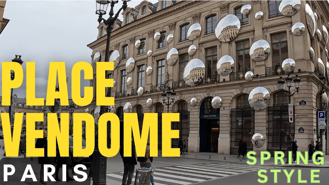 Place Vendome: A Walk through Parisian Luxury and History - YouTube