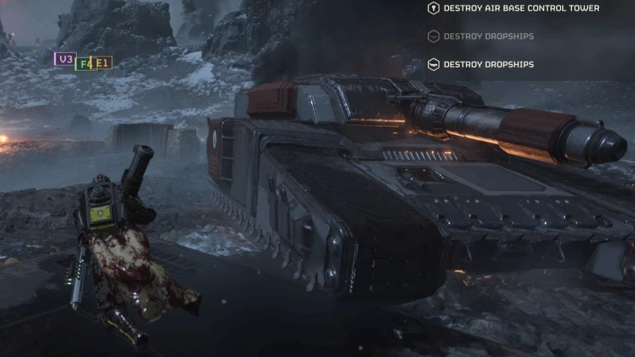 How to delete a Tank in Helldivers 2 - YouTube