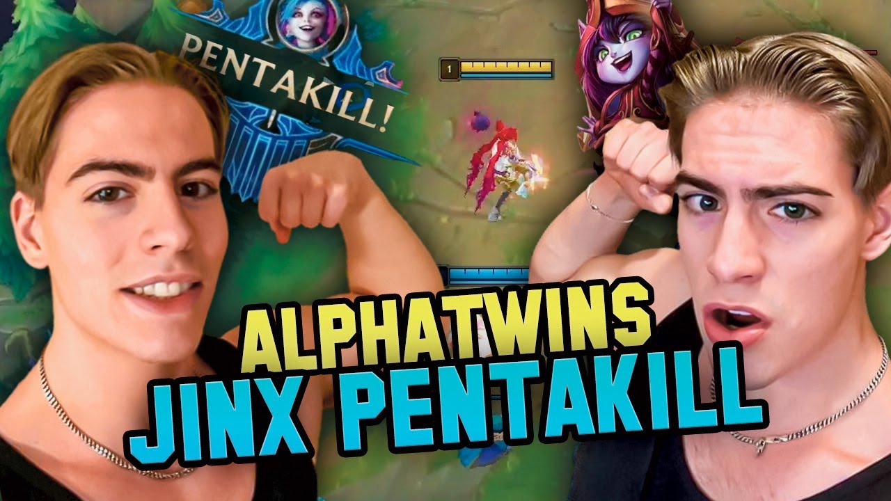 JINX PENTA HAIRCUT BUFF ALPHATWINS - YouTube