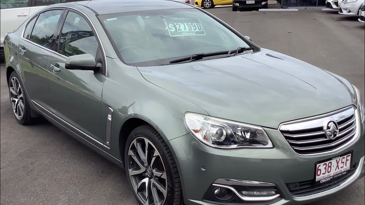 20/5/2016 Holden VF2 Calais modified with upper spec wheels - YouTube