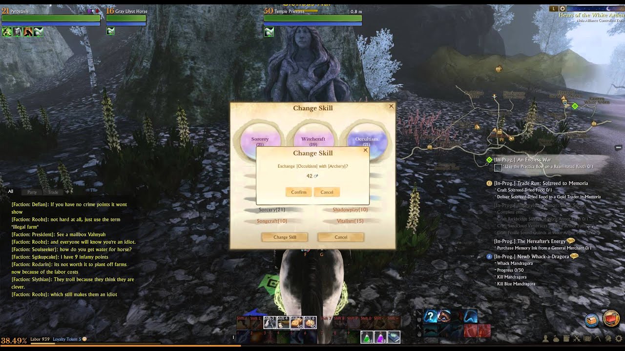 Archeage : How to respec your skills and class - YouTube