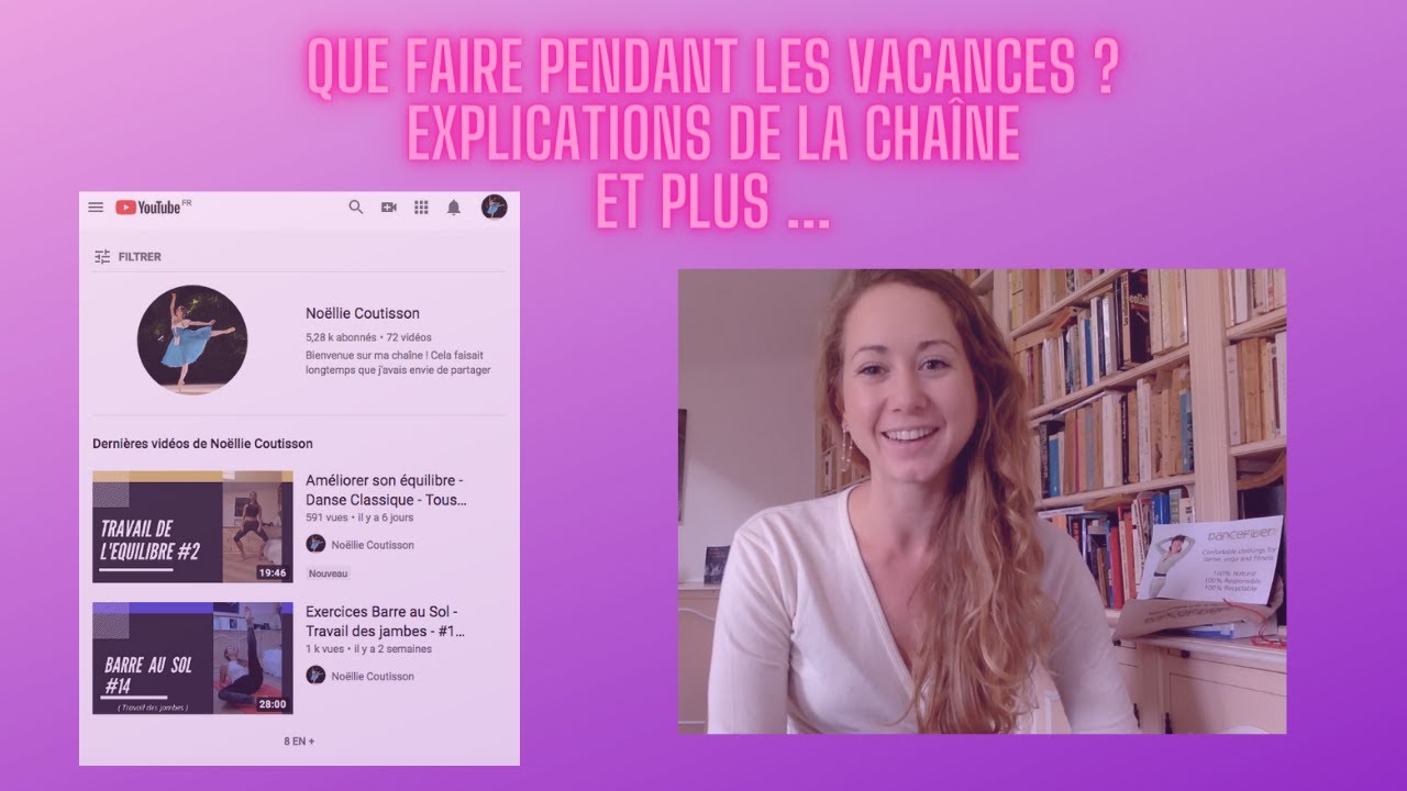 Comprendre l'organisation de la chaîne ? Que faire pendant les vacances ...