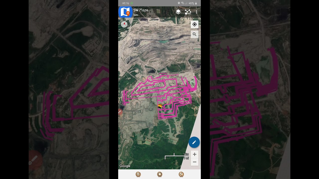 Tutorial penggunaan aplikasi sw maps dengan data shp - YouTube