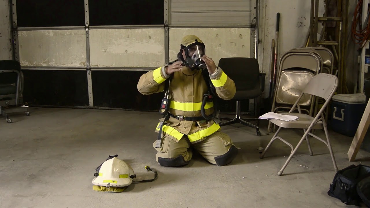 Donning An SCBA - YouTube