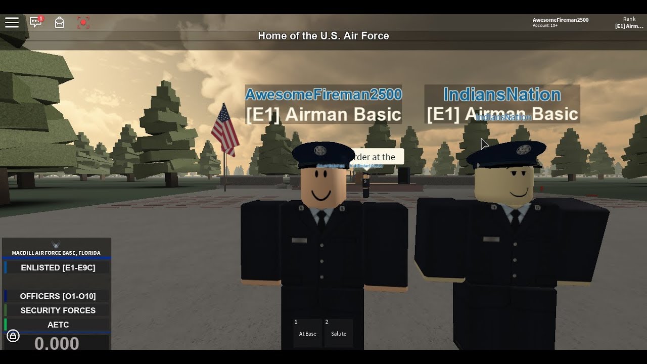 [Roblox] US Air Force Graduation Ceremony MackDill AFB - YouTube
