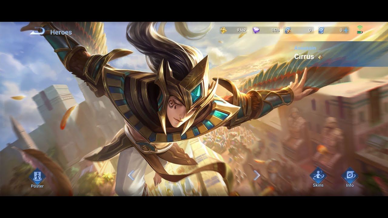 Cirrus, Reincarnated Bird Spirit - Honor of Kings Gameplay - YouTube