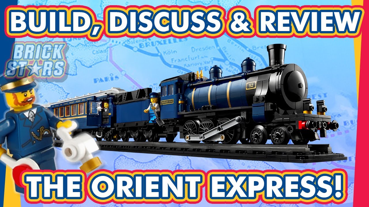 Building the AMAZING LEGO Orient Express Train!! - YouTube