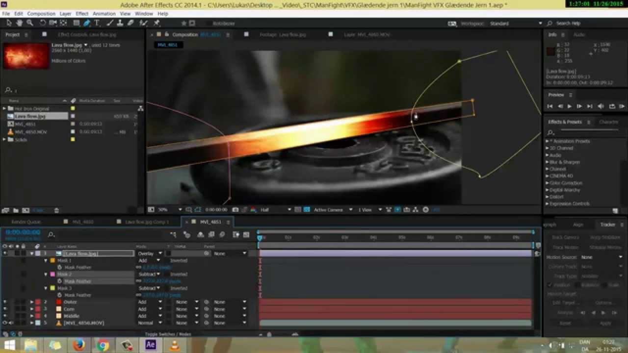 After Effects: How To Make Iron Glow Hot - YouTube