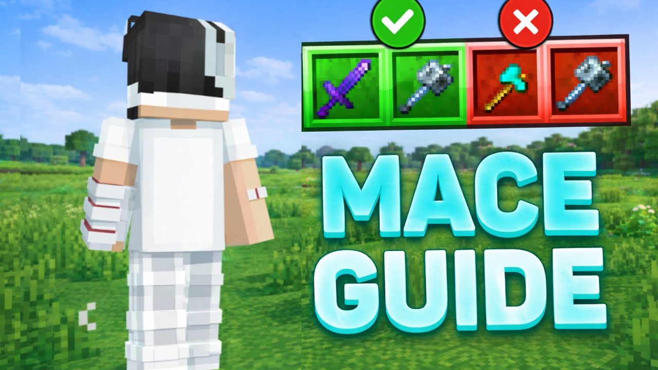 How to Use the Mace Properly in Minecraft Java (1.21 Tutorial) - YouTube