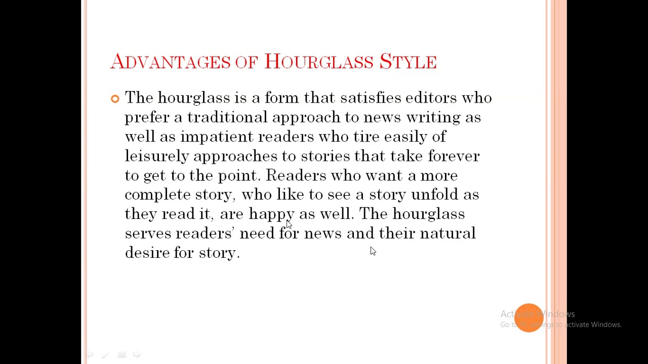 Hourglass Structure -4 - YouTube