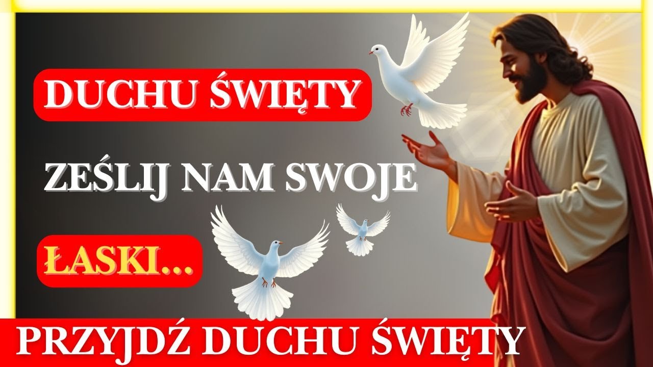 Modlitwa do Ducha Świętego... #modlitwadoduchaświętego | Łaska Ducha ...
