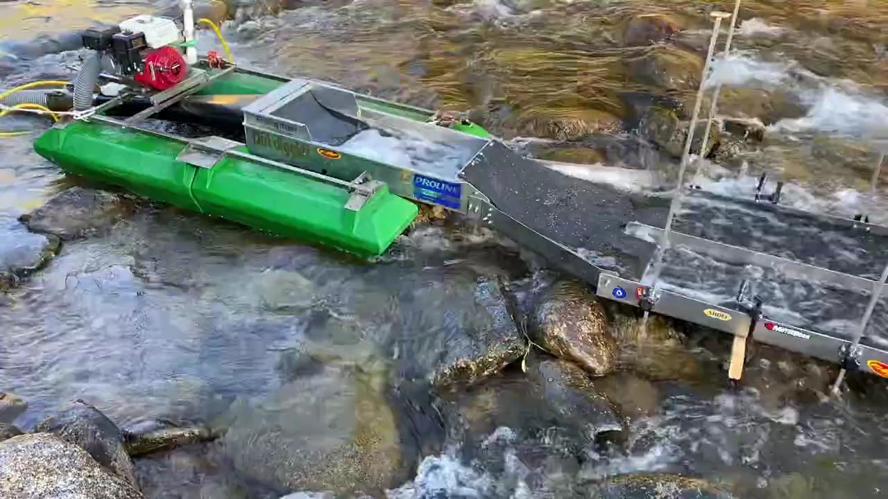 4 inch proline dredge modified flare extension - YouTube