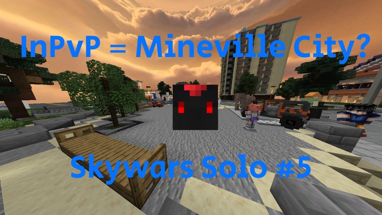InPvP Skywars solo Livestream #5 (Mineville City) - YouTube