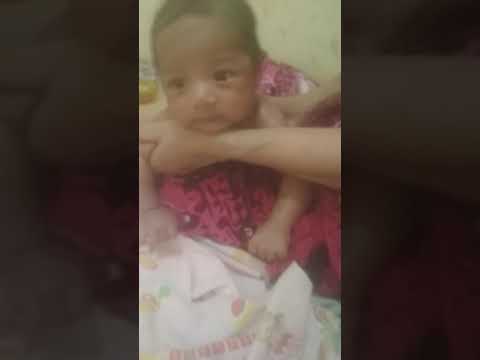 Baby Atta lagi di urut..