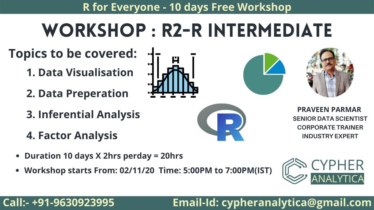 R2-R Intermediate: Data Preparation wtih R - YouTube