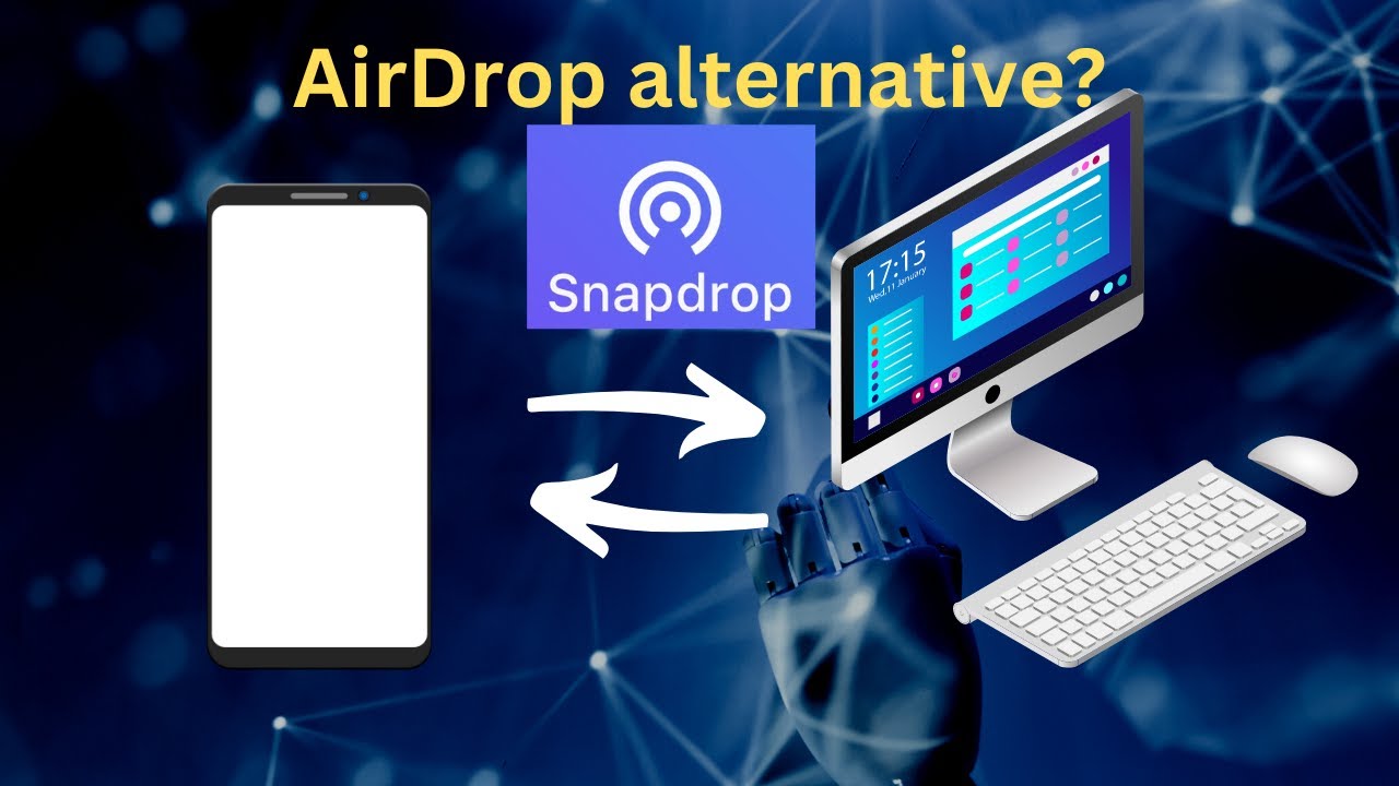 AirDrop Alternative - Transferring files between PC & Android Phone ...