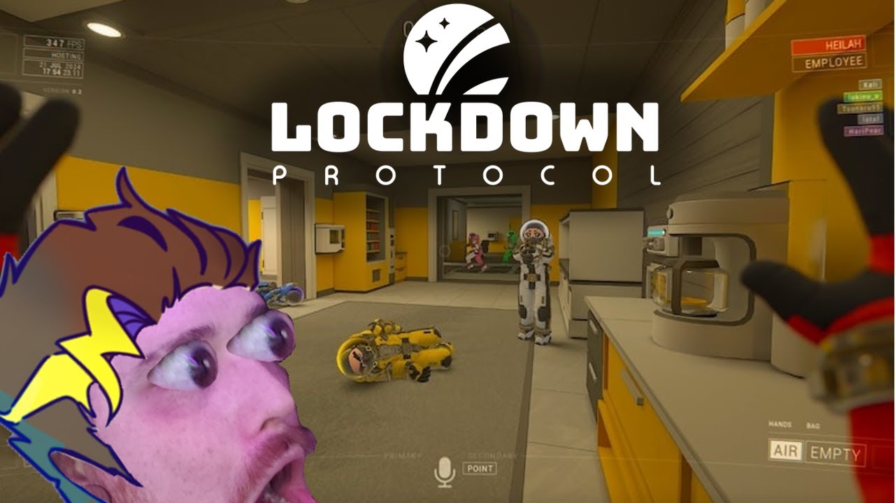 Roleplaying in a killer game: w/friends! | Lockdown Protocol - YouTube