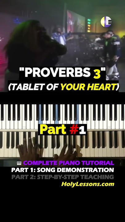Proverbs 3 🔥 | Todd Dulaney Piano Tutorial (Part 1 - Intro +) - YouTube