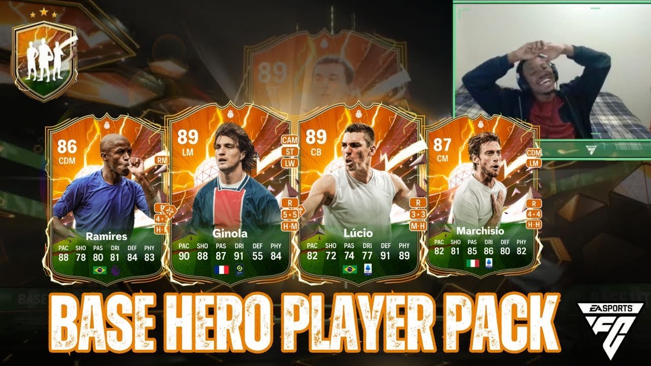 5x BASE HERO PACK| EAFC24 - YouTube