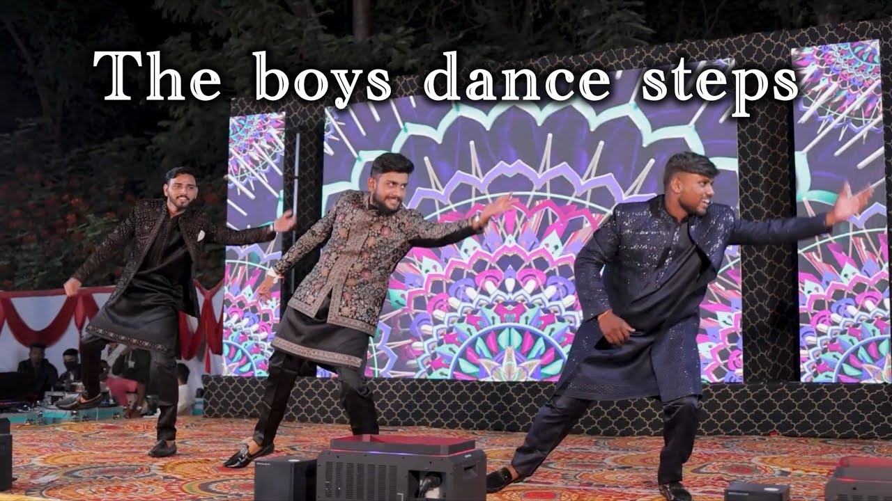 Boys easy dance steps | dance tutorial | Sangeeg night - YouTube