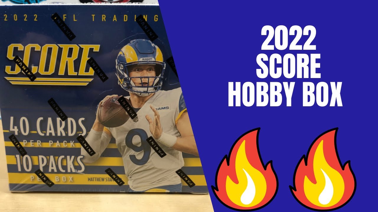 2022 Score Hobby Box Opening - HOF /20 Auto Pull - YouTube