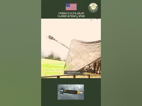 M982 Excalibur - 155 mm extended-range guided artillery shell #defence #military #shorts - YouTube